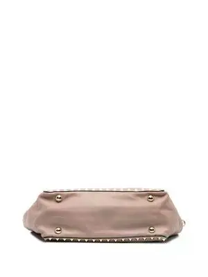 Valentino Garavani 2000-2017 Small Leather Rockstud Trapeze Satchel
