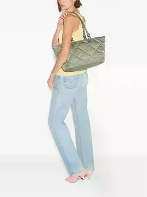 Mz Wallace Medium Madison Quilted Tote Bag - Green