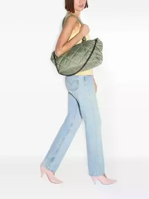 Mz Wallace Medium Madison Quilted Tote Bag - Green