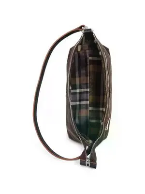 Bimba Y Lola Small Dark Coated Crossbody Bag