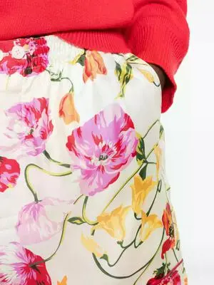 Kenzo Floral-print Pocket Shorts