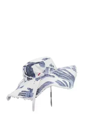 DENIM TEARS Hand-printed Sun Hat