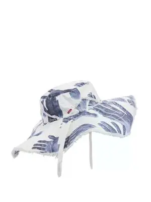 DENIM TEARS Hand-printed Sun Hat