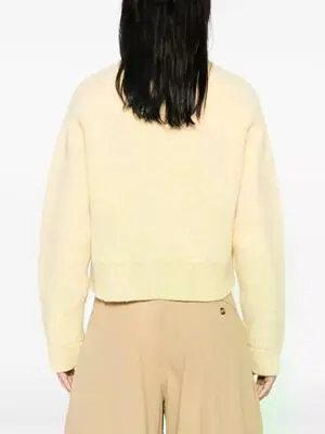 B.B. WALACE Cropped Button-up Cardigan