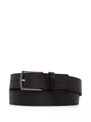 TRUSSARDI Pebbled Leather Belt