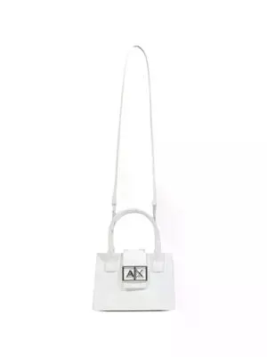 Emporio Armani Logo Shoulder Bag - White