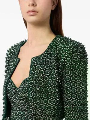 Philipp Plein Sequin-embellished Bolero Jacket