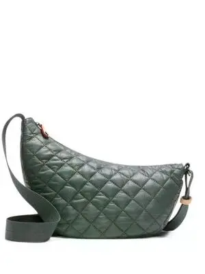 Mz Wallace Small Metro Smile Cross Body Bag - Green