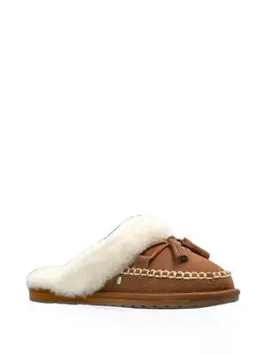 EMU AUSTRALIA Tahnee Tassel-detail Shearling-trim Slippers