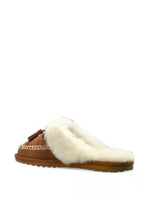 EMU AUSTRALIA Tahnee Tassel-detail Shearling-trim Slippers
