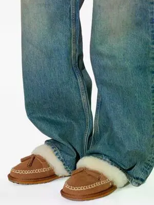 EMU AUSTRALIA Tahnee Tassel-detail Shearling-trim Slippers