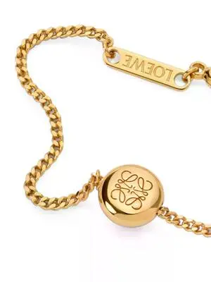 Loewe Pebble Anagram-engraved Bracelet