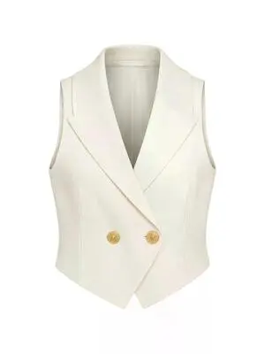 L'Agence Zadie Double-breasted Waistcoat
