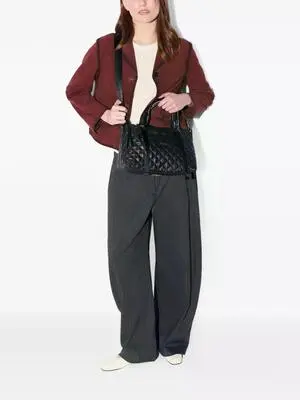 Mz Wallace Small Park Quilted Tote Bag - Black