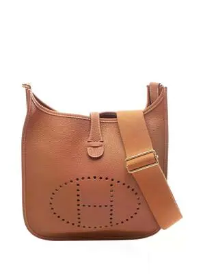 Hermès 2025 Clemence Evelyne Iii Pm Crossbody Bag - Brown