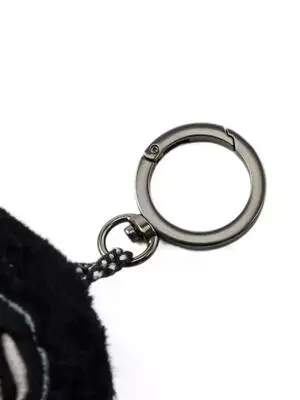 EVISU Daruma Faux-fur Keyring