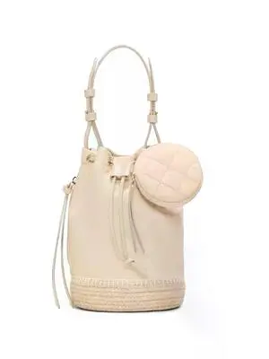 Mz Wallace Waverly Espadrille Bucket Bag - Neutrals