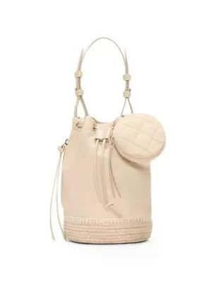 Mz Wallace Waverly Espadrille Bucket Bag - Neutrals