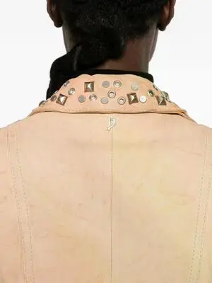 DONDUP 2000s Stud-embellished Belted Gilet