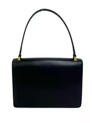 Celine 1990-2000 Leather Rotating Planet Top Handle Bag Handbag