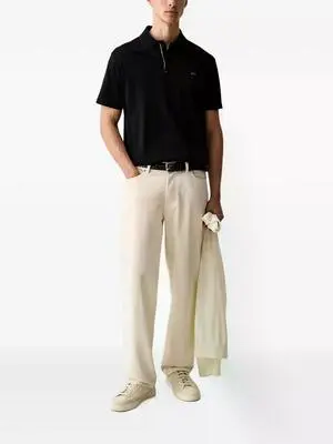 Paul & Shark Logo-plaque Short-sleeve Polo Shirt