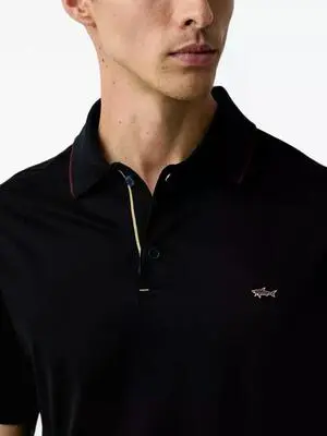 Paul & Shark Logo-plaque Short-sleeve Polo Shirt