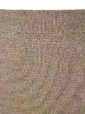 Staud Ruched Knitted Skirt