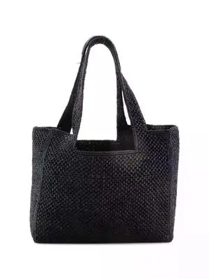 Loewe Paula's Ibiza Logo Raffia Large Tote Bag