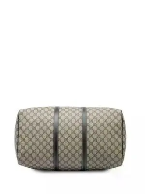 Gucci 2016-2026 Large Gg Supreme Joy Duffel Bag Travel Bag - Neutrals