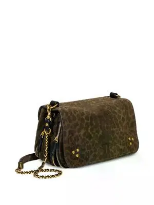 Jérôme Dreyfuss Bobi Leopard-print Shoulder Bag