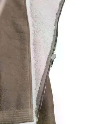 Rick Owens Belted Shearling Coat
