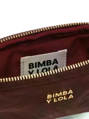 Bimba Y Lola Burgundy Coated Coin Purse - Red