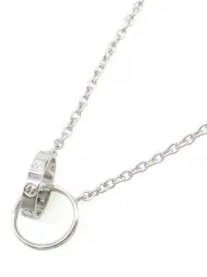 Cartier 2010s Baby Love Necklace - Silver