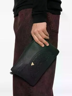 SPRAYGROUND Shark Mouth Embossed Clutch Bag