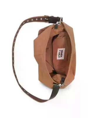 Bimba Y Lola Large Light Cotton Slouch Bag