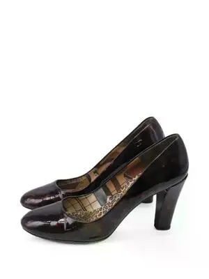 STUART WEITZMAN Tortoiseshell Patent Leather Pumps