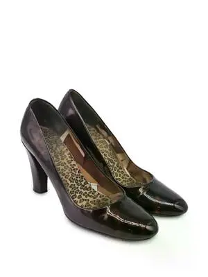 STUART WEITZMAN Tortoiseshell Patent Leather Pumps