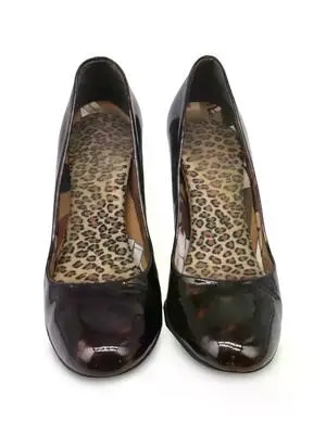 STUART WEITZMAN Tortoiseshell Patent Leather Pumps