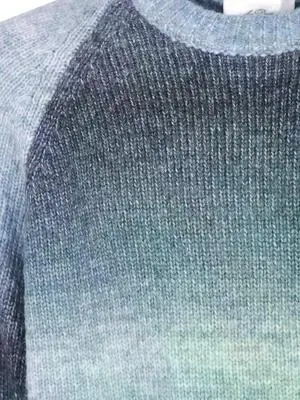 LES DEUX Ombré-effect Raglan-sleeve Sweater