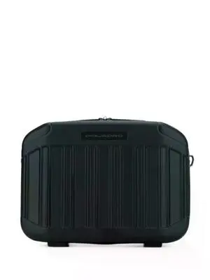 PIQUADRO Ribbed Hardshell Vanity Case - Black