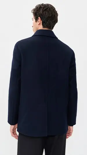 Burberry Double Faced Short Car Coat