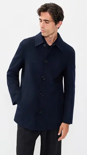 Burberry Double Faced Short Car Coat