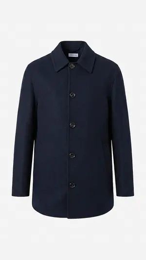 Burberry Double Faced Short Car Coat