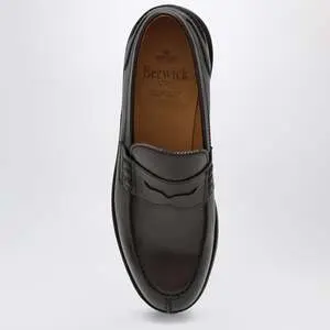 BERWICK 1707 Leather Loafers - Brown