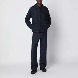 Stone Island Dark Denim Shirt Jacket