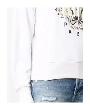 Kenzo Logo-embroidered Cotton Hoodie