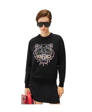 Kenzo Embroidered-tiger Sweatshirt