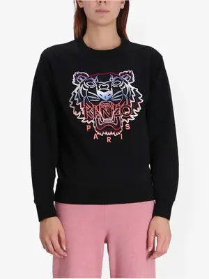 Kenzo Tiger Head-print Sweatshirt