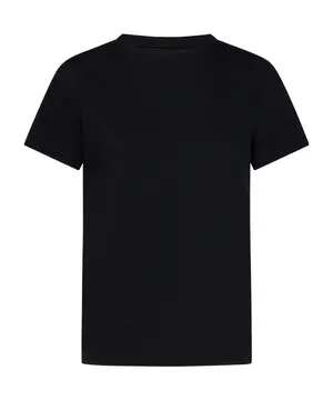 Khaite The Samson Crewneck T-shirt - Black