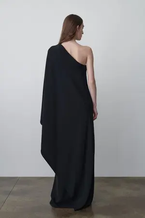 THE ROW Sparrow One-sleeve Gown
